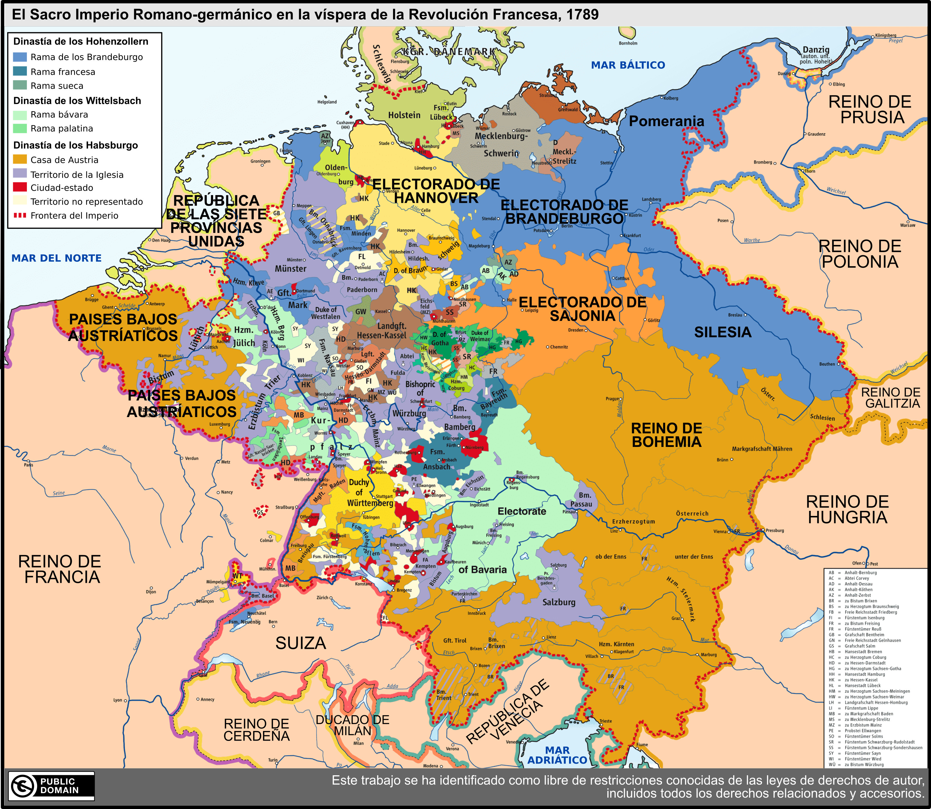 Mapa De Europa Del Siglo Xvii